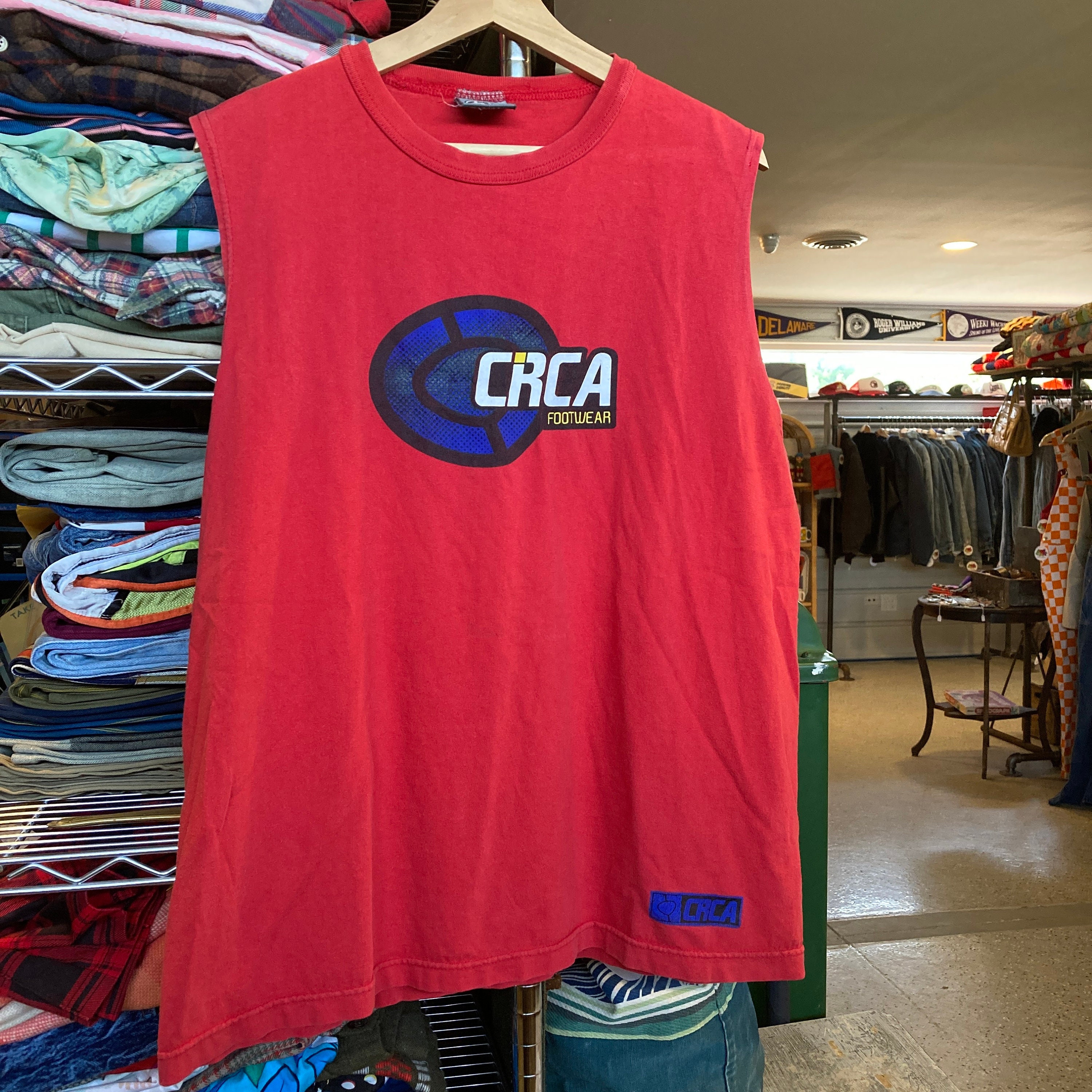 Vintage 2000s Chad Muska Era Circa Footwear Tank Top Large Sleeveless ...