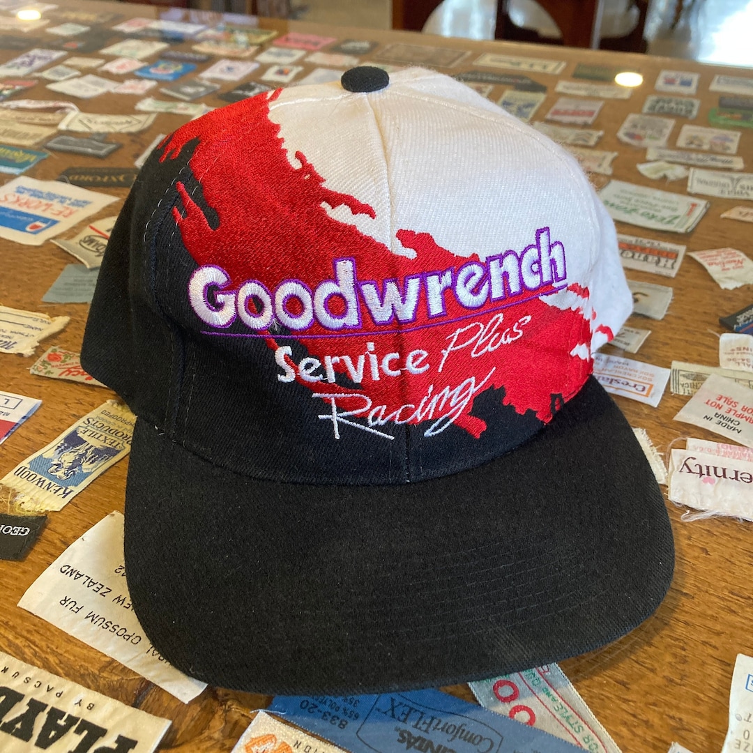 1990s Rare Goodwrench Service Plus Racing Paint Splash Snapback Hat ...