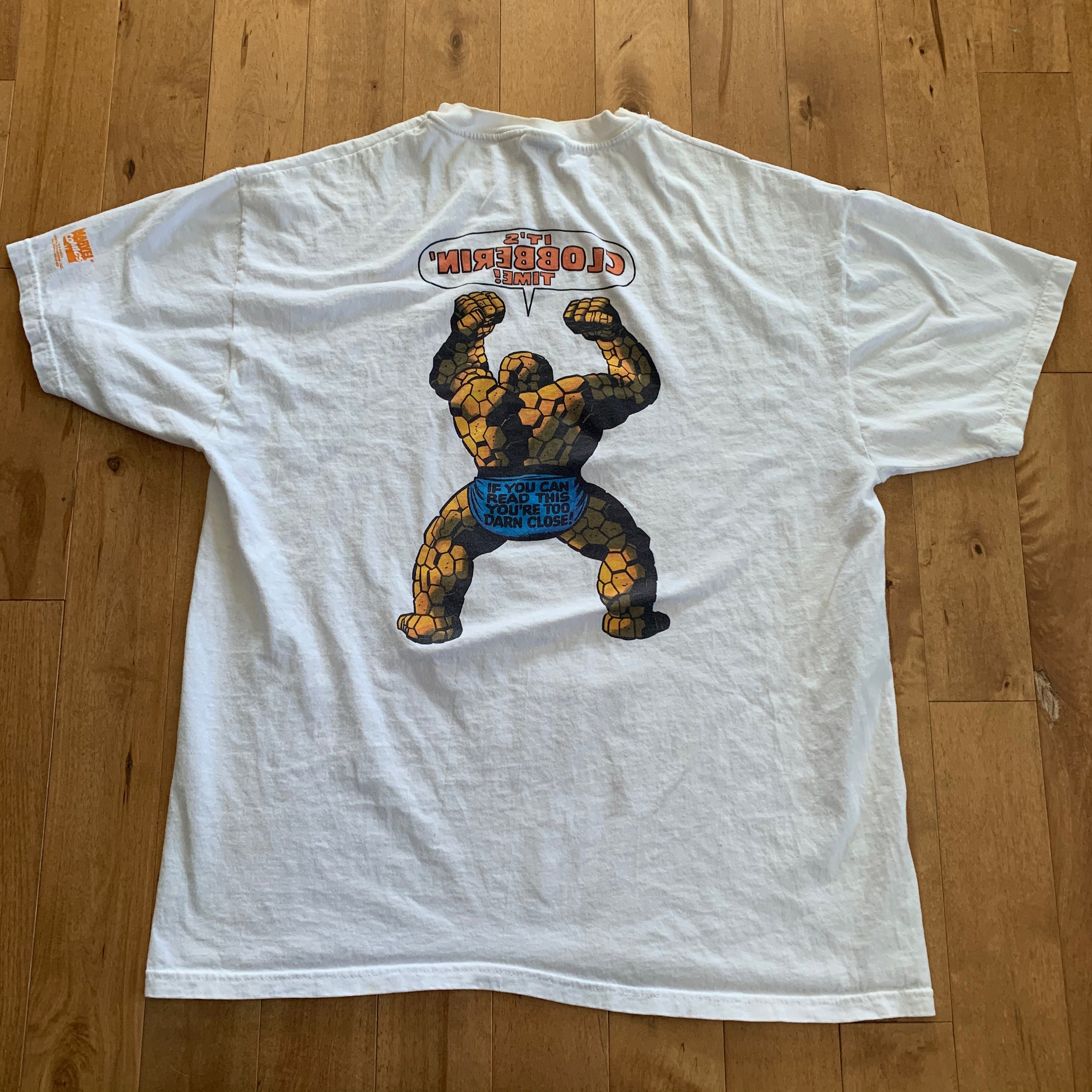 1999 The Thing Marvel Comics T-shirt Vintage 1990s Hanes | Etsy