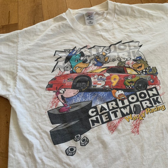 1997 Rare Cartoon Network Wacky Racing T-shirt Vintage 1990s | Etsy
