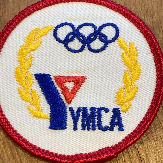 1970s Vintage YMCA OLYMPICS Embroidered Patch Collect… - Gem