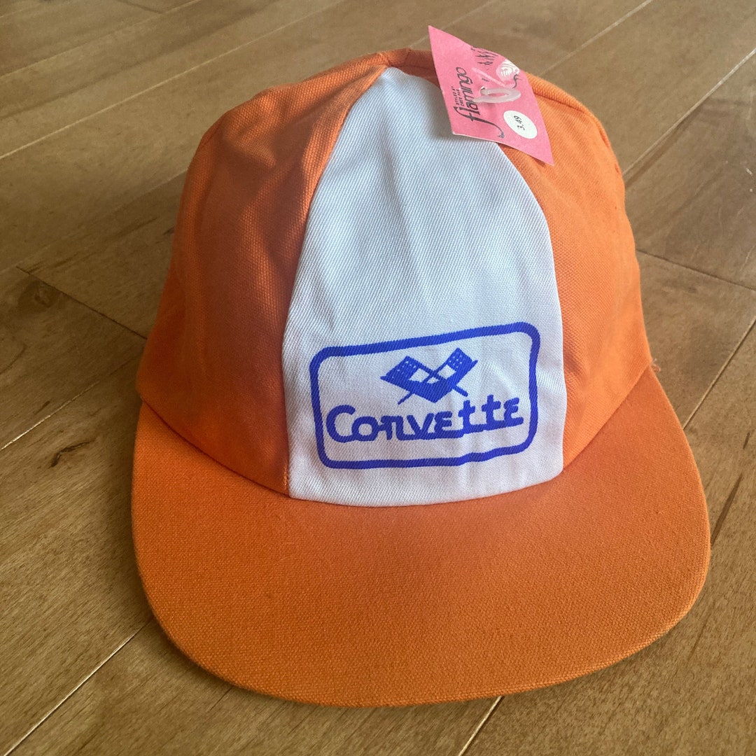 60s Deadstock Corvette Kids Baseball Cap Vintage 1960s Flamingo Union ...