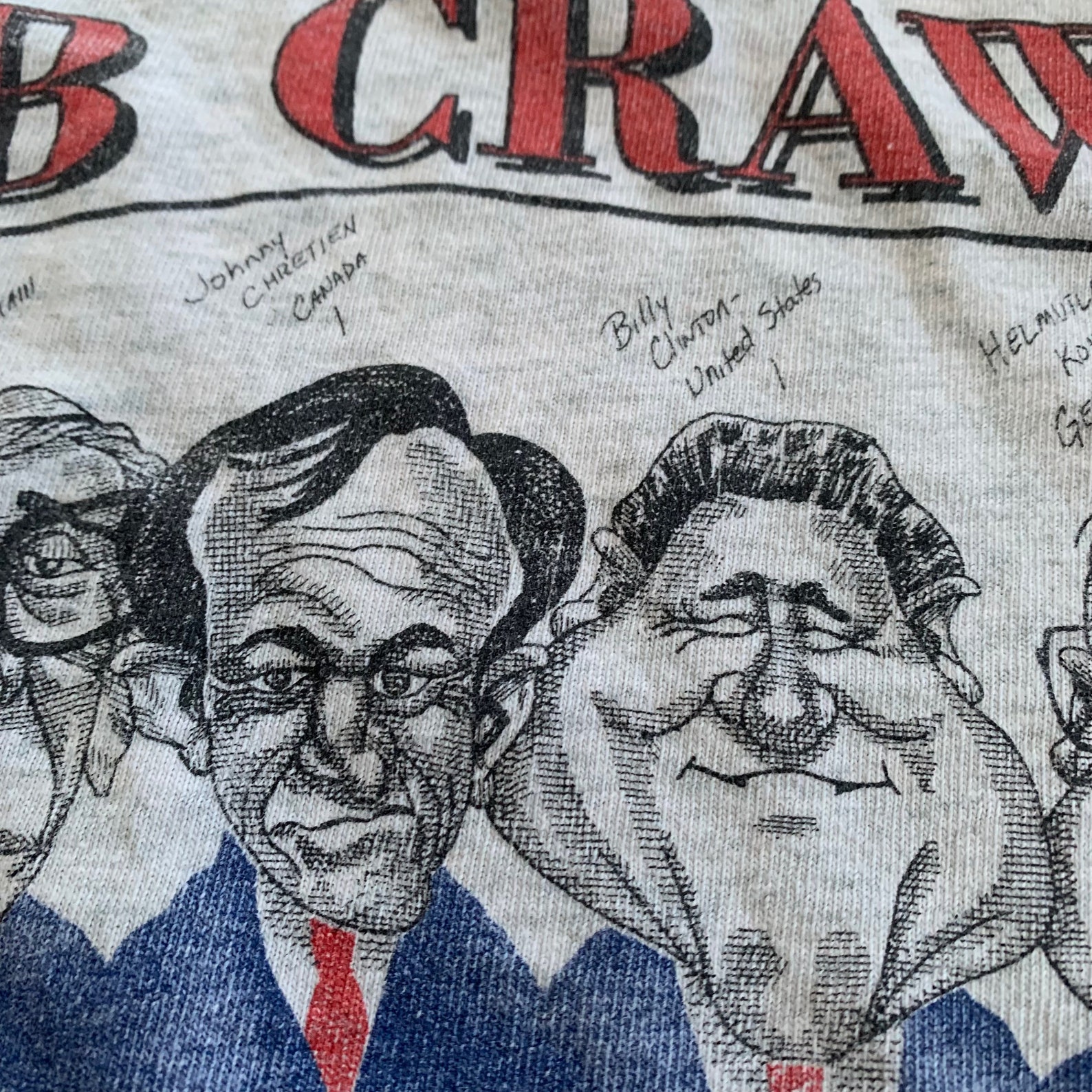 1995 21st G7 Summit Halifax Nova Scotia Political Cartoon - Etsy