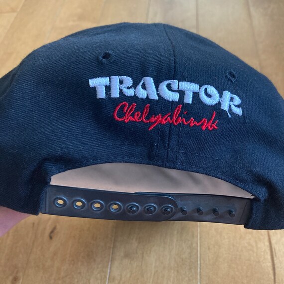 1990s Deadstock Tractor Chelyabinsk Traktor Snapback … - Gem