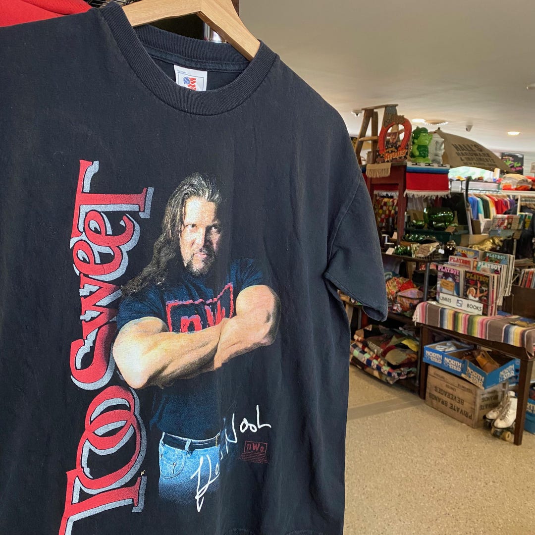 1990s Vintage NWO Kevin Nash Too Sweet Kids T-shirt WWE WWF Wrestling ...