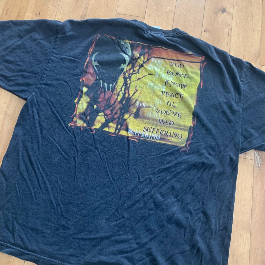 Early 2000s Mushroomhead Solitaire Unraveling Band T-shirt Vintage AAA ...