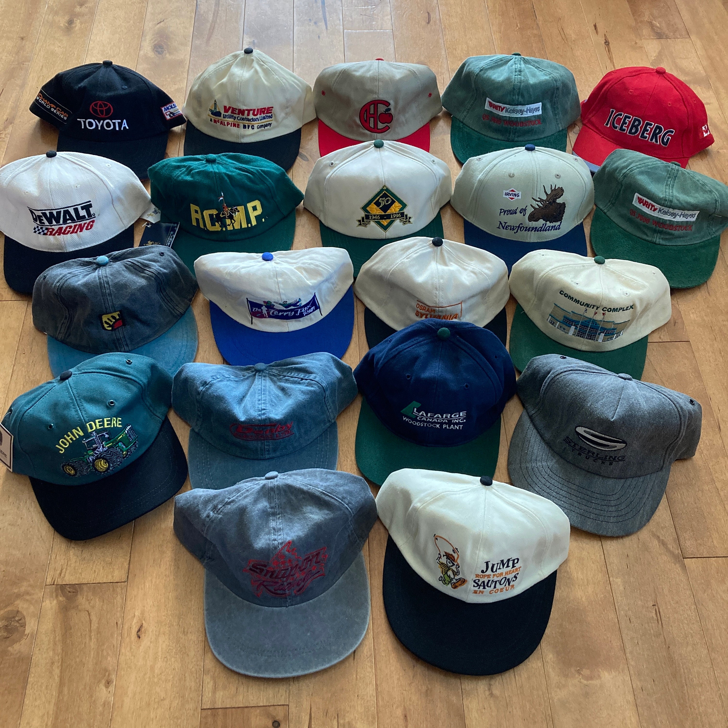 Baseball Hats Of The 1990s