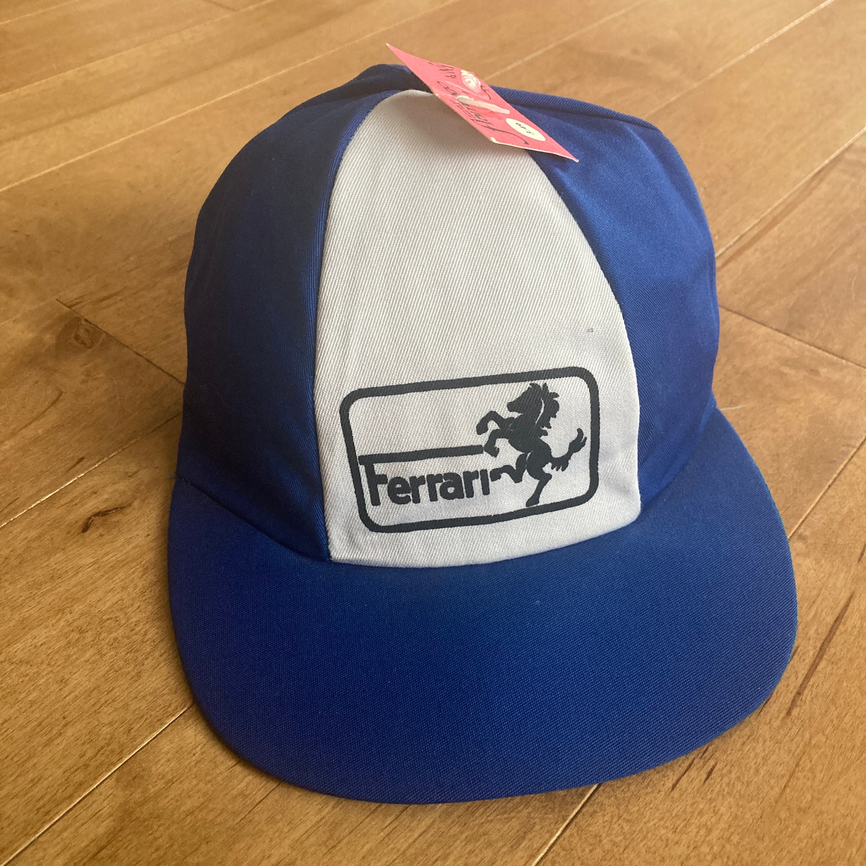 60s Deadstock Ferrari Kids Baseball Cap Vintage 1960s Flamingo - Etsy