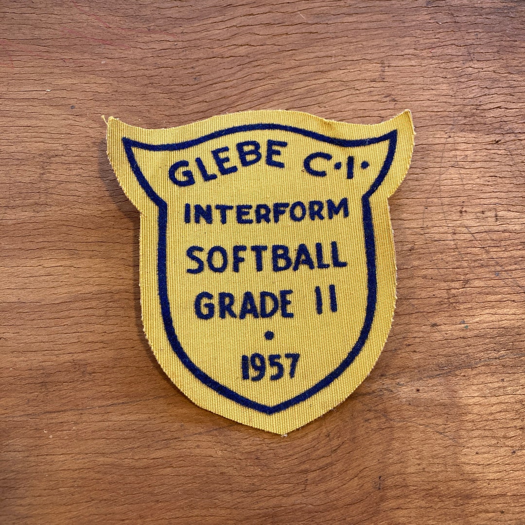 1957 Glebe Collegiate Institute Interform Softball Grade 11 Souvenir ...