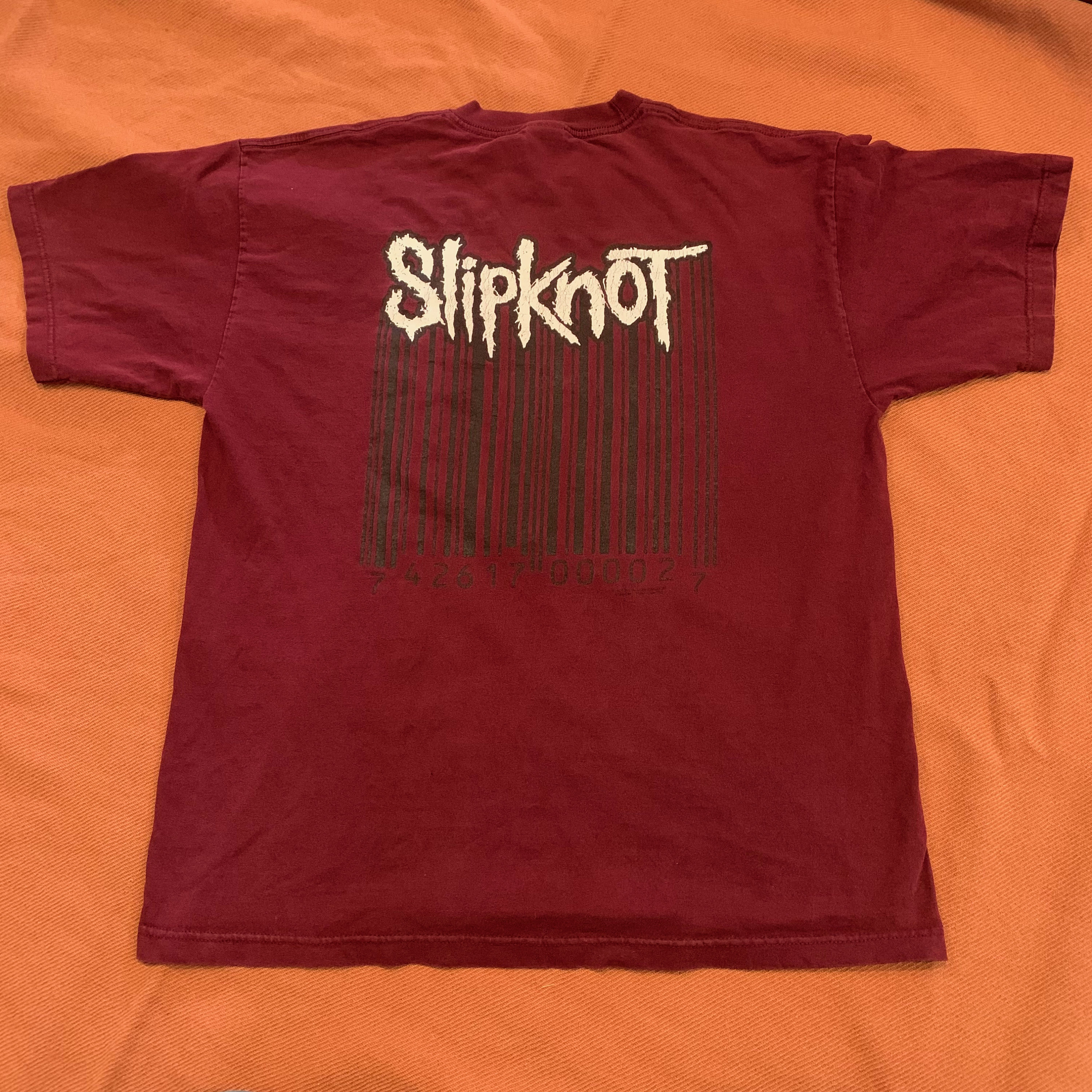 Vintage Late 90's Early 2000's Slipknot Barcode UPC - Etsy