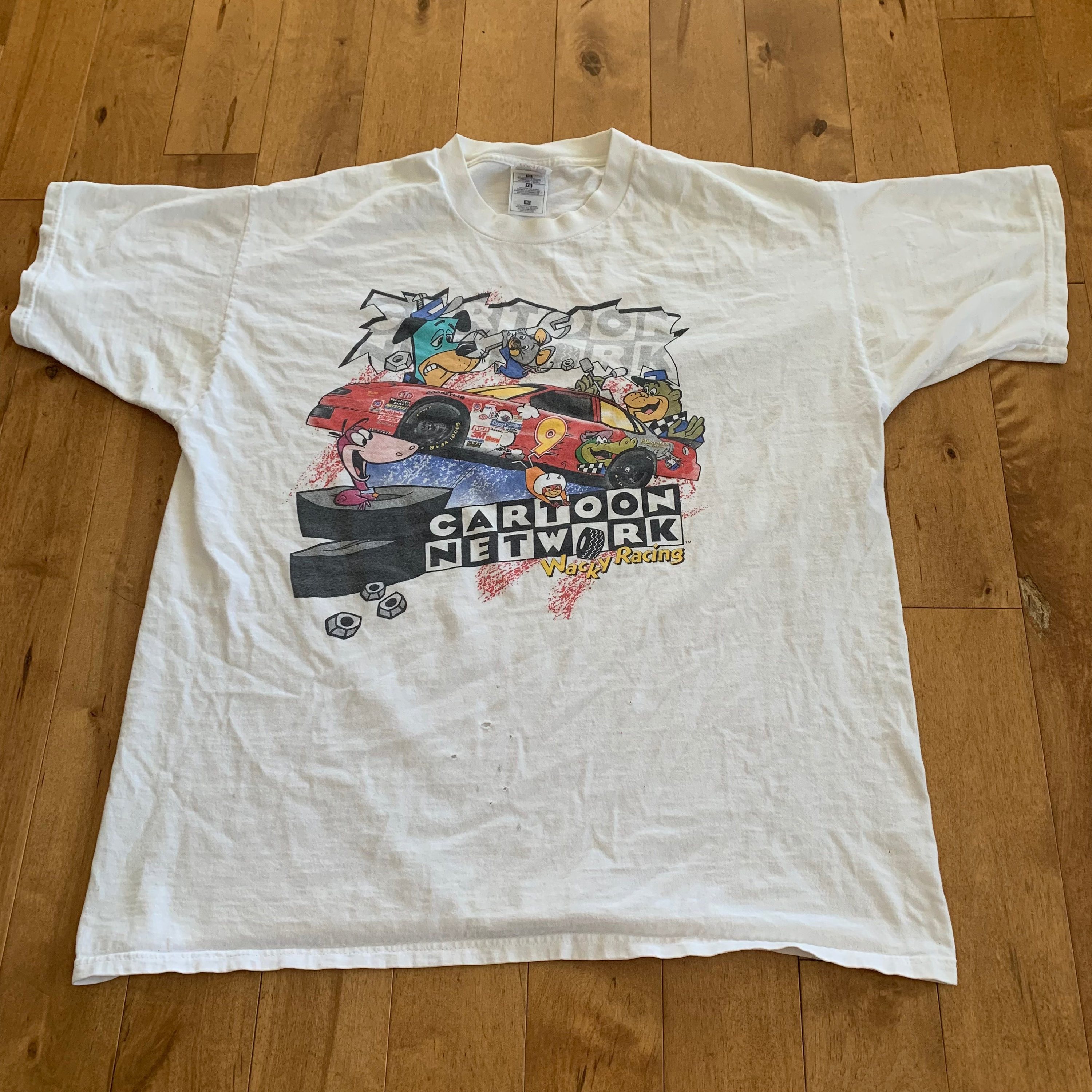 1997 Rare Cartoon Network Wacky Racing T-shirt Vintage 1990s | Etsy