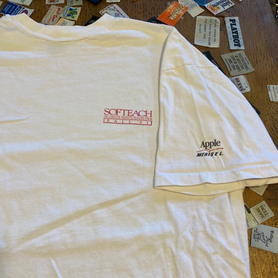 1990s Apple Computer Training Sponsorship T-shirt Vin… - Gem