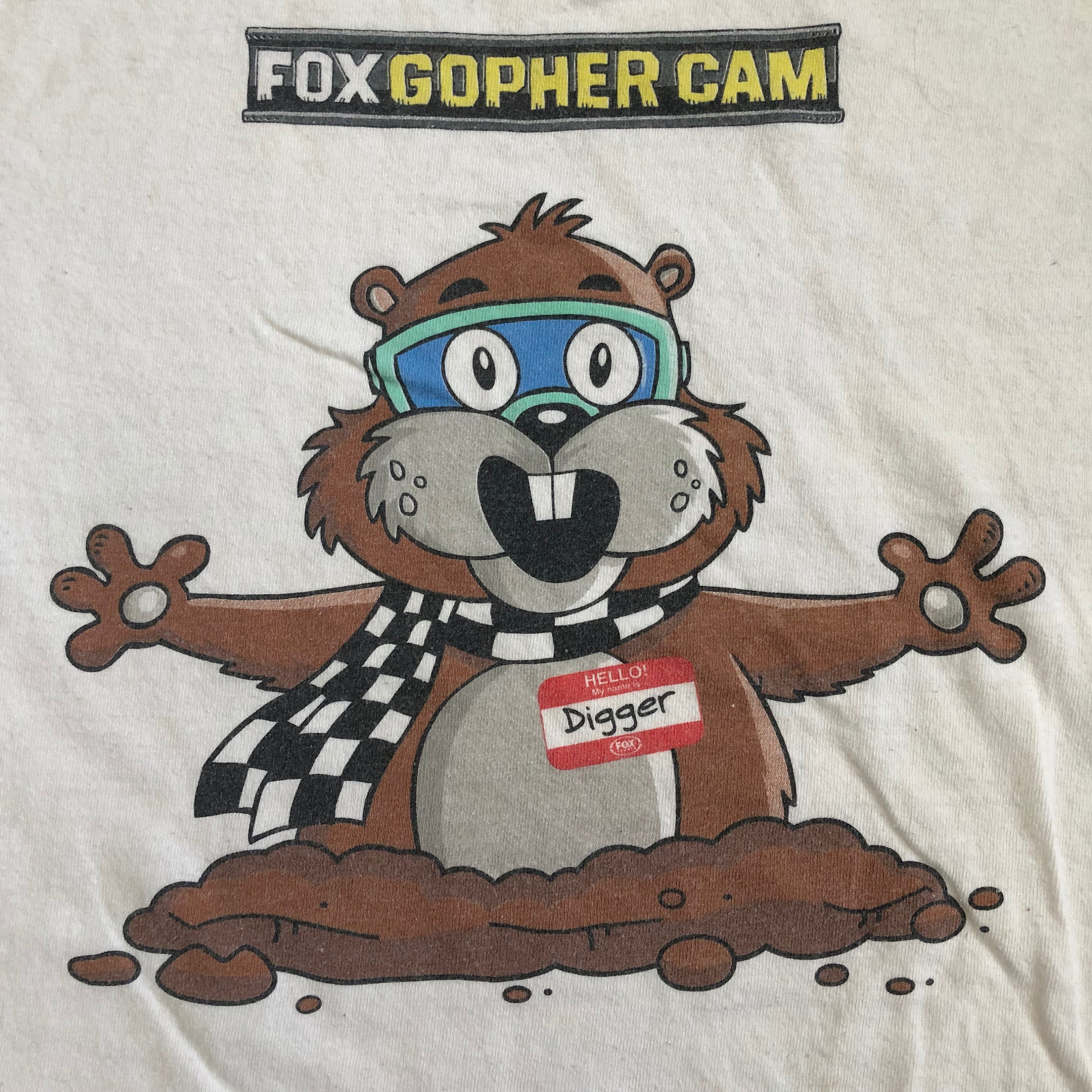 Mid 2000s Fox Gopher Cam Digger NASCAR Racing T-shirt Vintage - Etsy