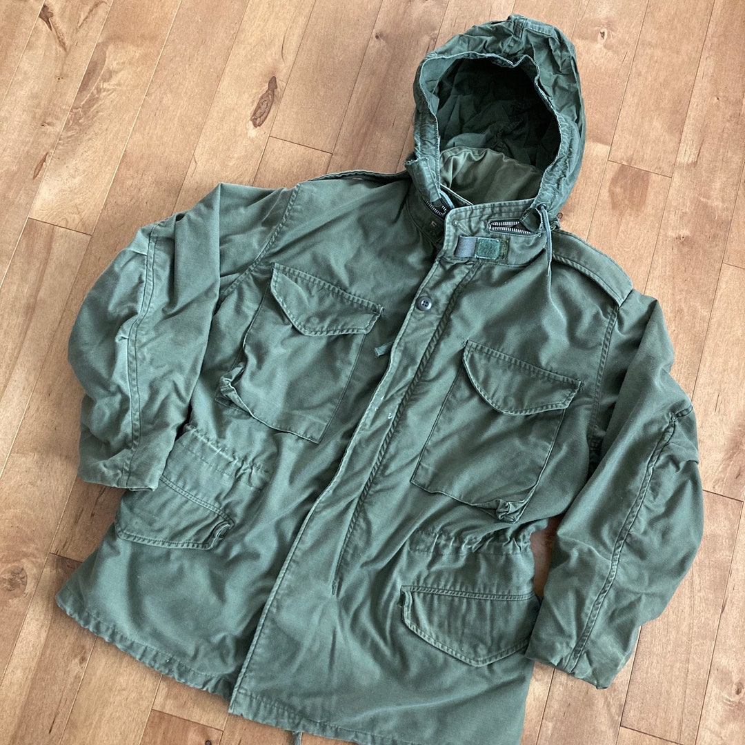 1960s M-65 United States Military Field Jacket Vintage 1969 Alpha ...