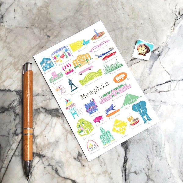 Tennessee Postcard - Etsy
