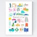 Seattle Washington A to Z Wall Art Print, by Chufish Studio Abcs ...