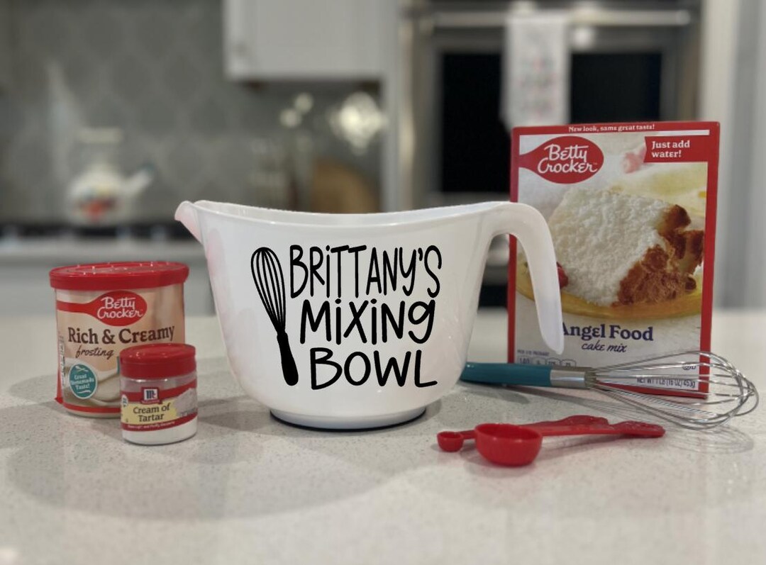 Personalized Kitchen Mixing Bowl, Light Weight Baking Bowl ...