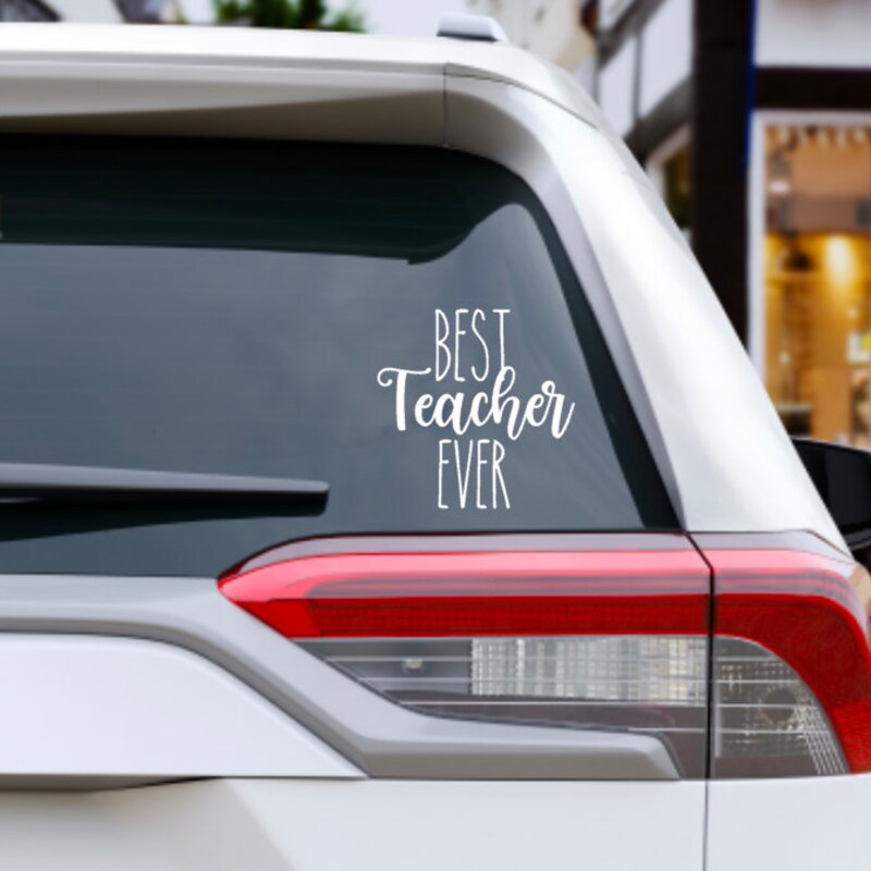 Teacher Vinyl Decal - Etsy