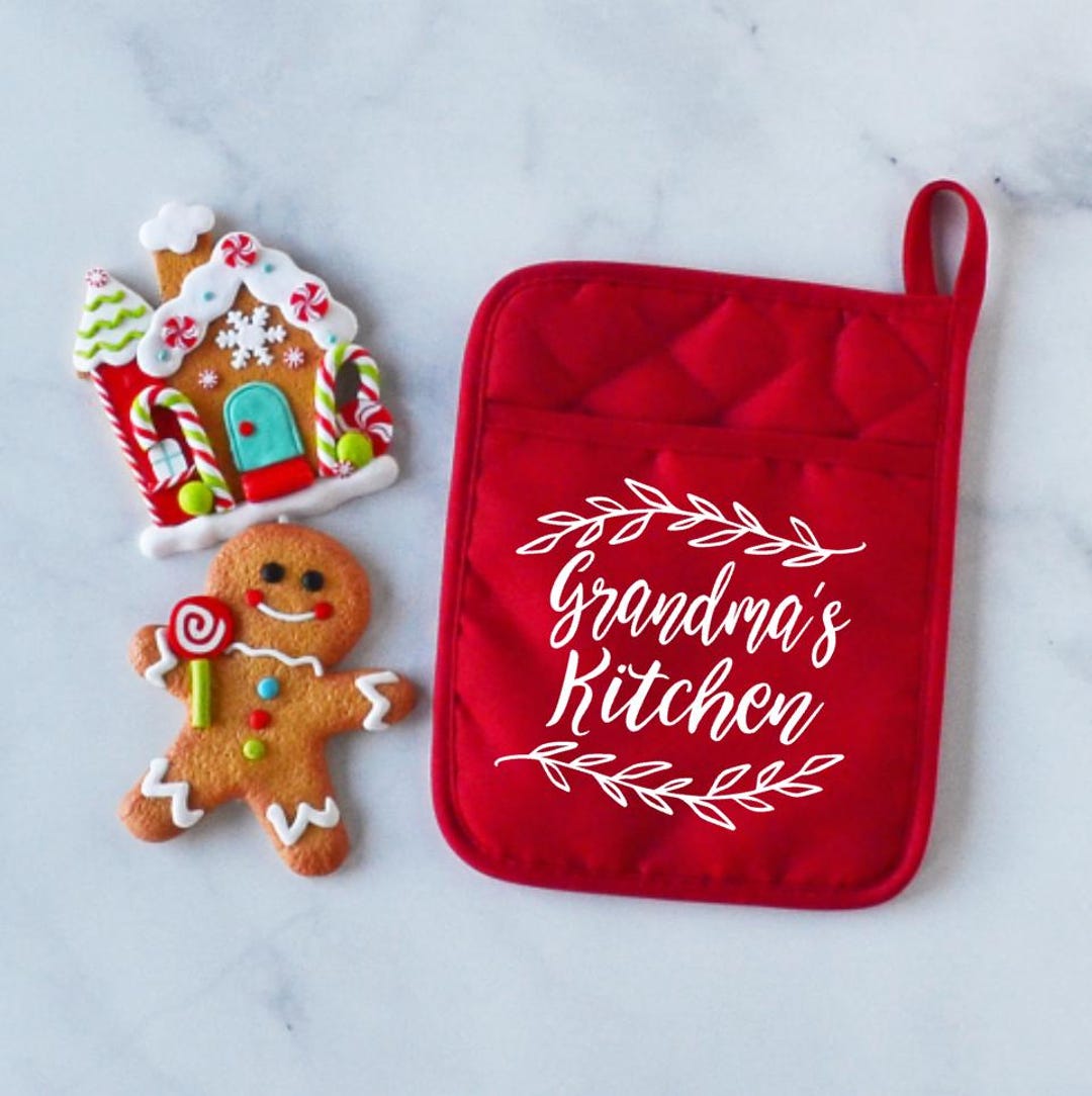 Grandma Pot Holder, Gift for Grandma, Christmas Gift for Grandma ...