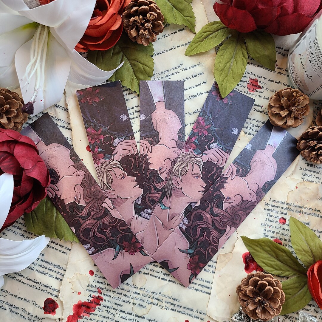 Chloe & Alex Bookmark BECOMING THE PREY Midnight and Gold Series by ...