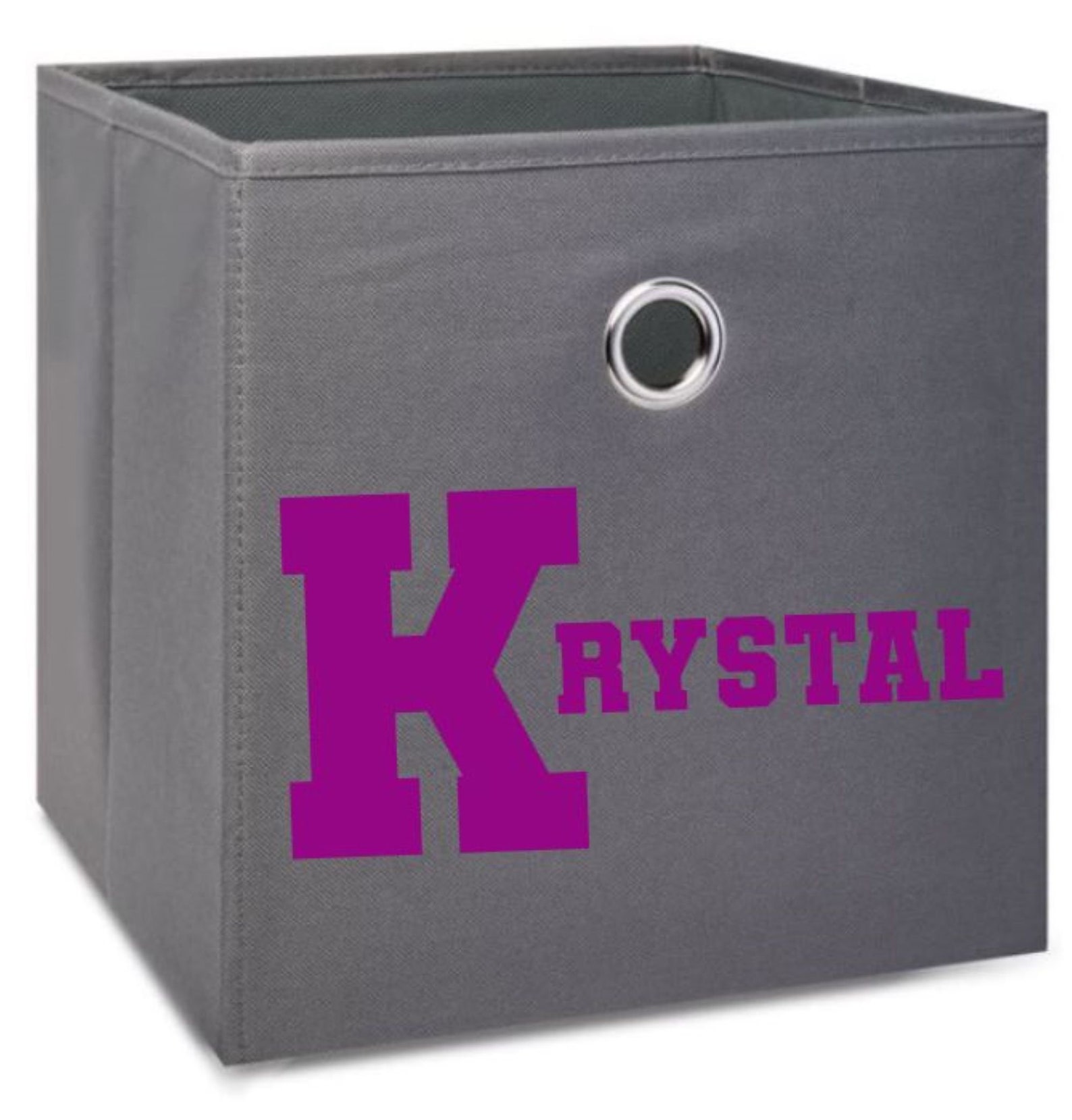 Personalized Collapsible Cube Storage Bins Custom Storage - Etsy