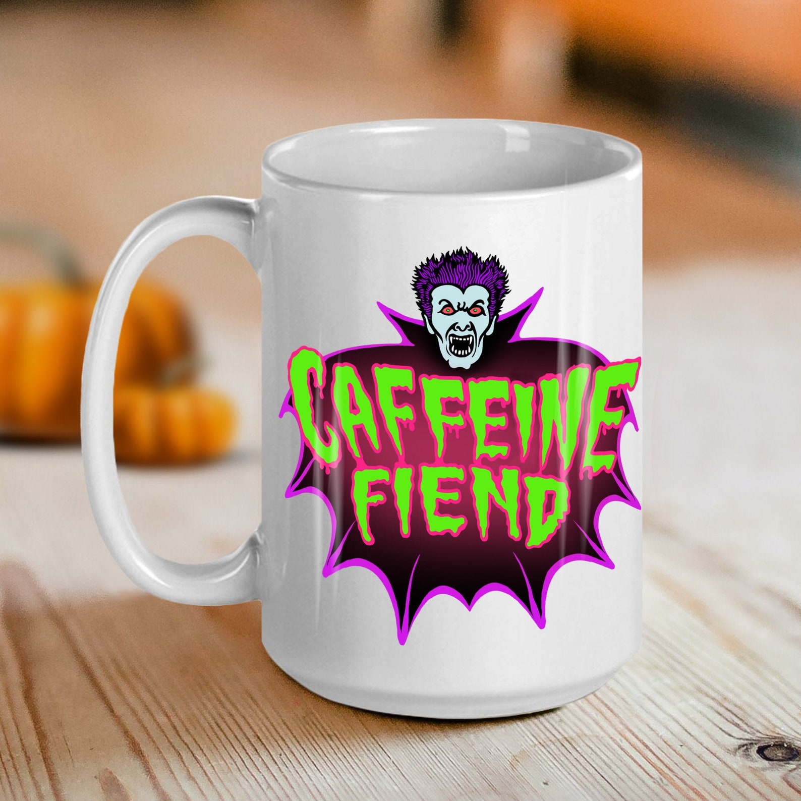 Vampire Coffee Mug/ Funny Mug/ Dracula Gift/ Halloween/ - Etsy