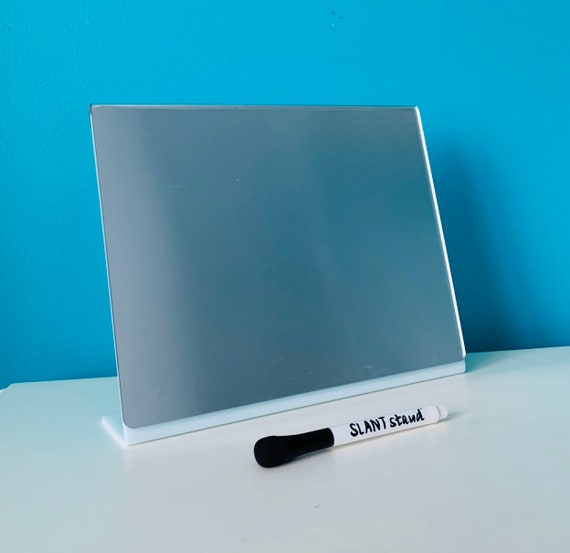 Large horizontal SLANT stand with full mirror item 0006 | Etsy