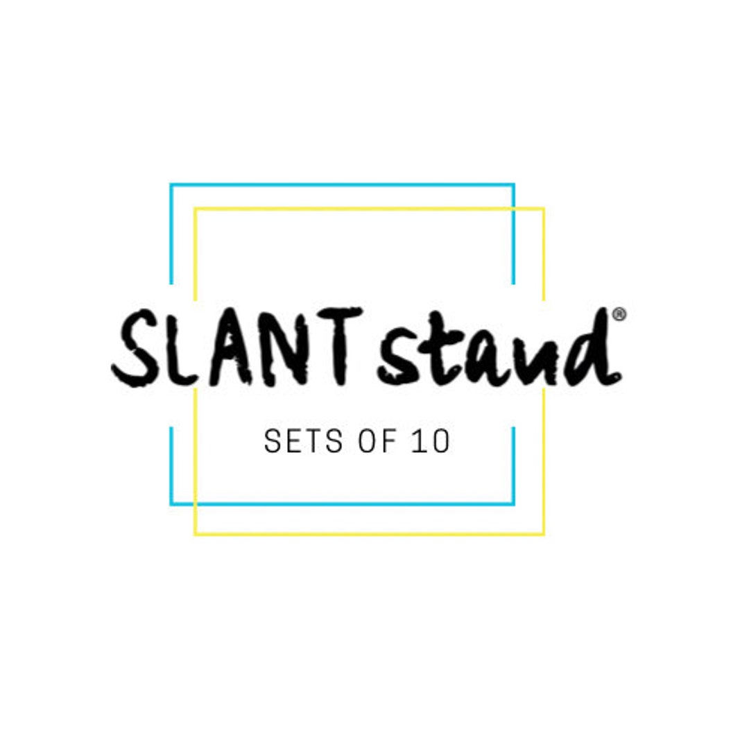 SLANT Stand- Sets of 10 (free Domestic Shipping) - Etsy