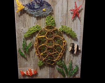 Sea String Art - Etsy