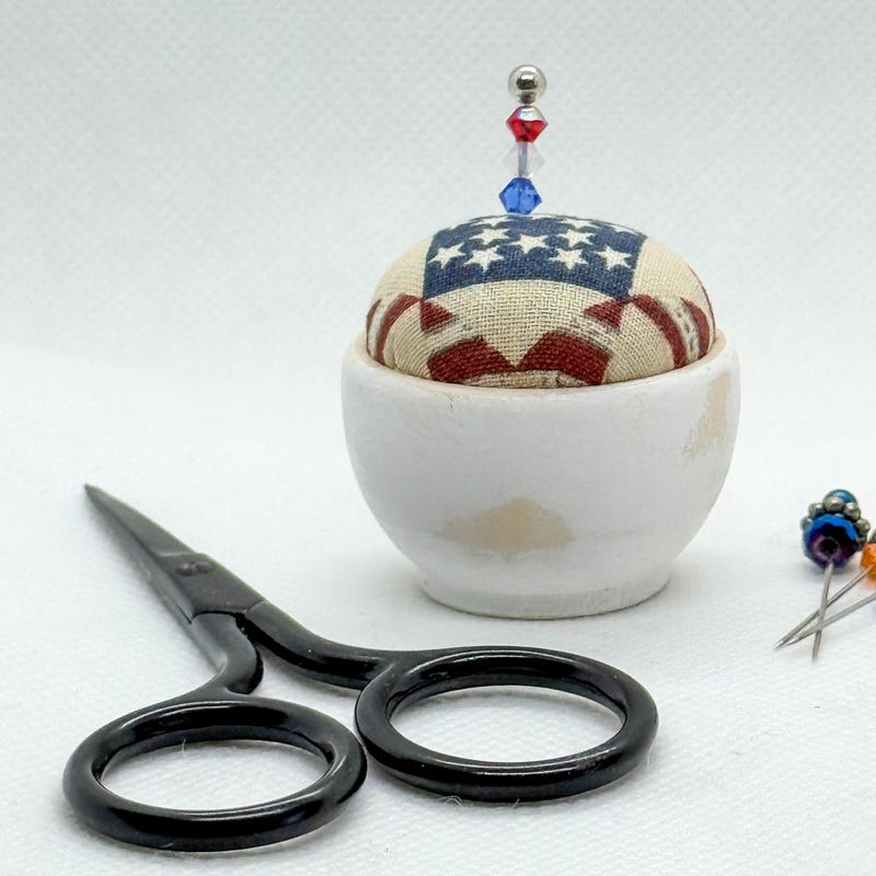 Primitive Pincushion - Etsy
