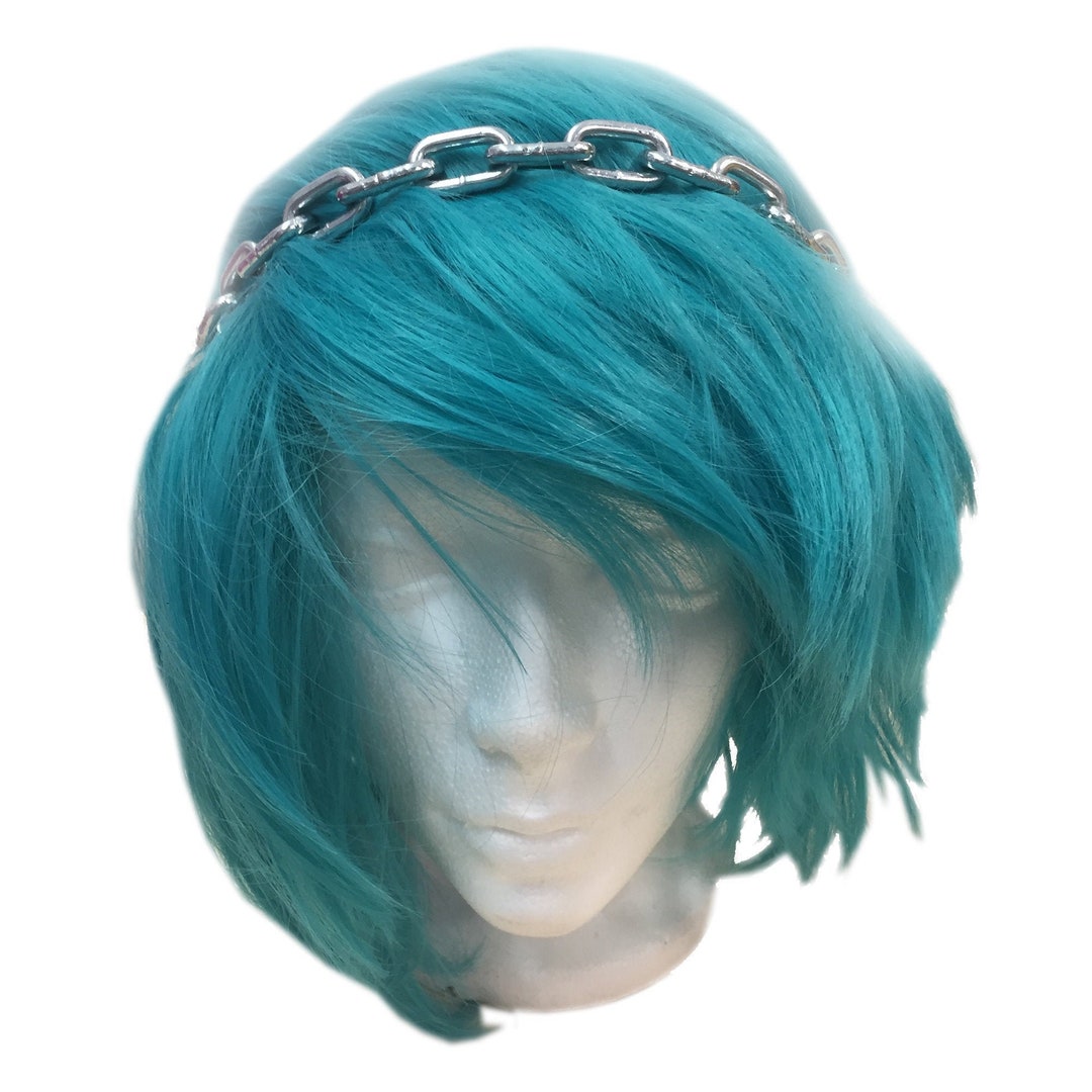 Chain Link Headband: Double Ring Elastic Band - Etsy