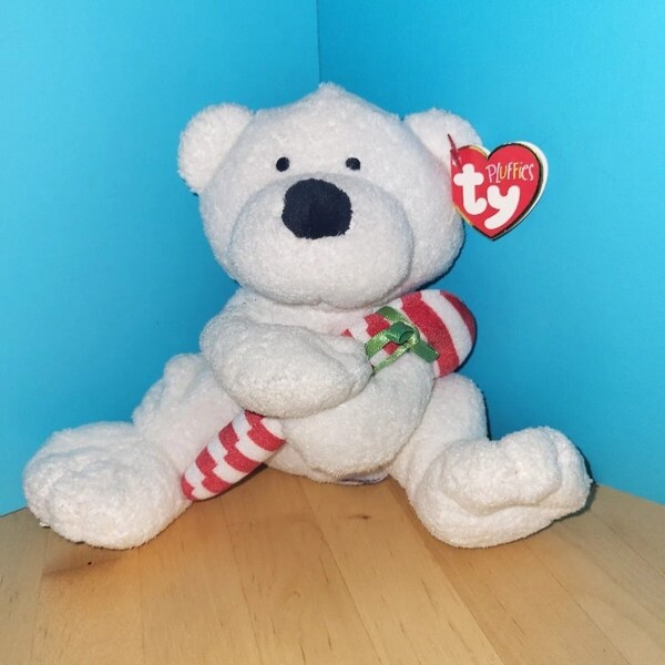 Ty Pluffies Bear - Etsy
