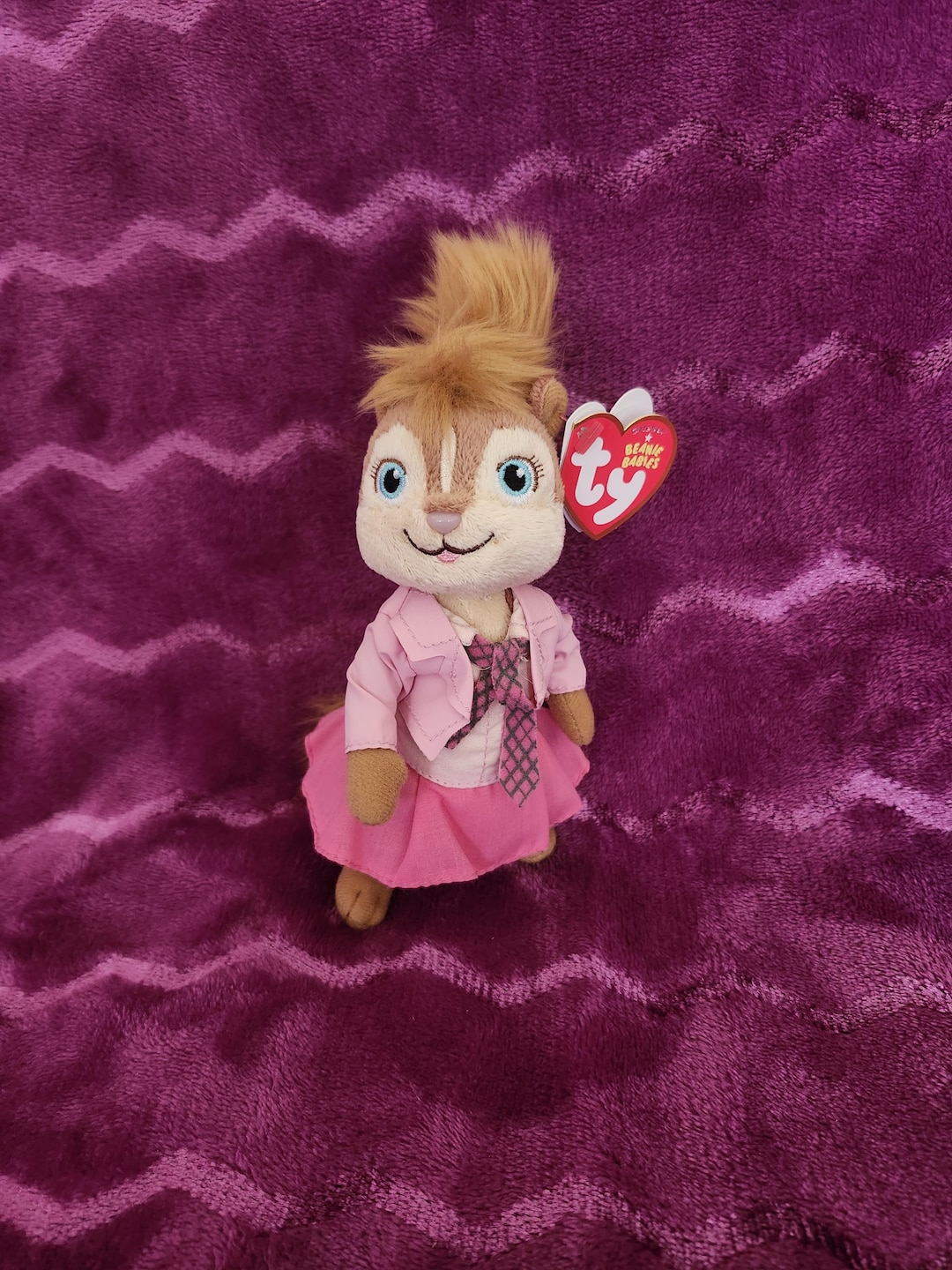 TY Beanie Baby Alvin Chipmunks Chipette Brittany Plush Toy - Etsy