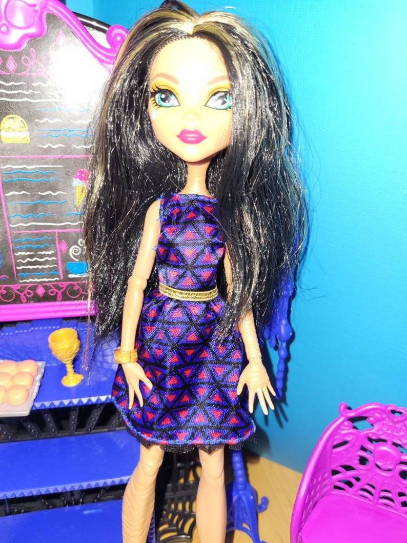 Monster High Playset Cafe Scream and Sugar Cleo De Nile Doll - Etsy