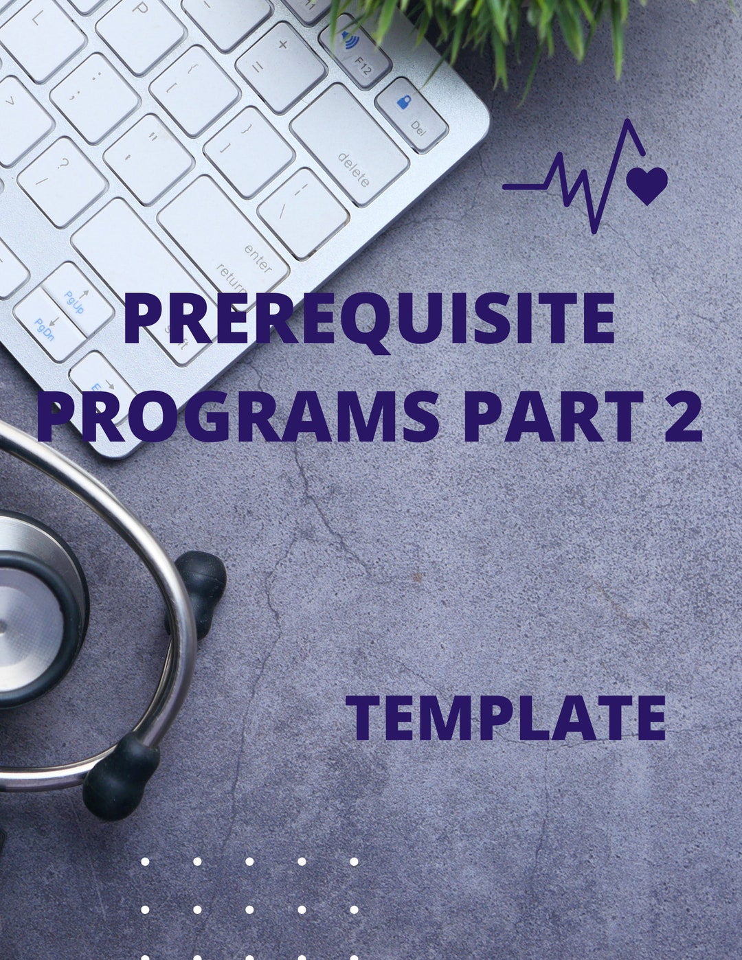 PREREQUISITE PROGRAMS ( Part 2 of 2) Pre-req E to G - Etsy
