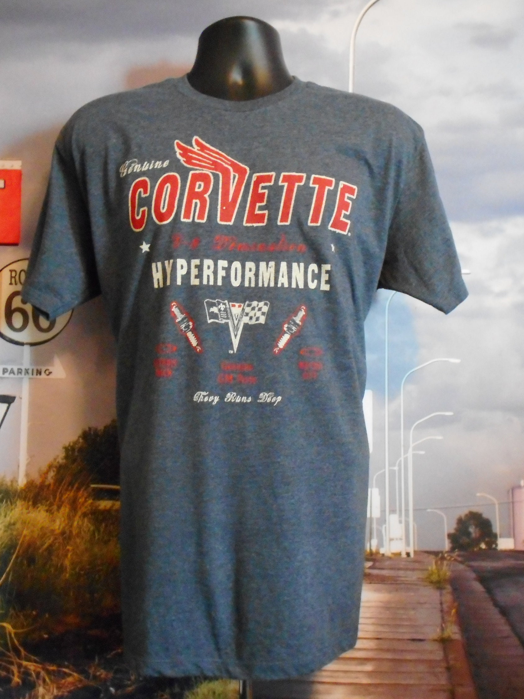 Vintage Corvette Tee Graphic T-shirt Vintage Clothing - Etsy
