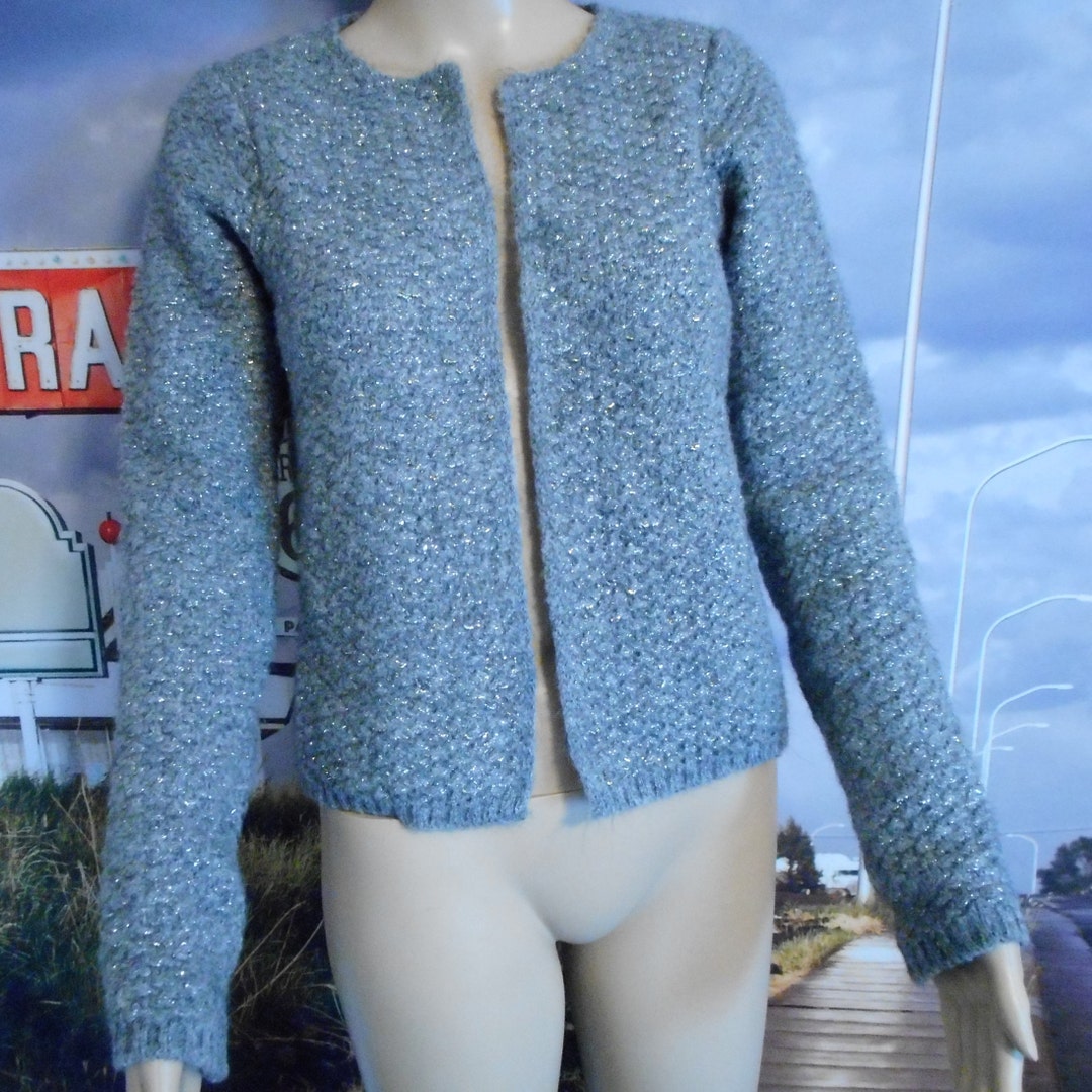 Vintage Cardigan Italian Cardigan Sweater Women's Sweater Cocogio Made ...