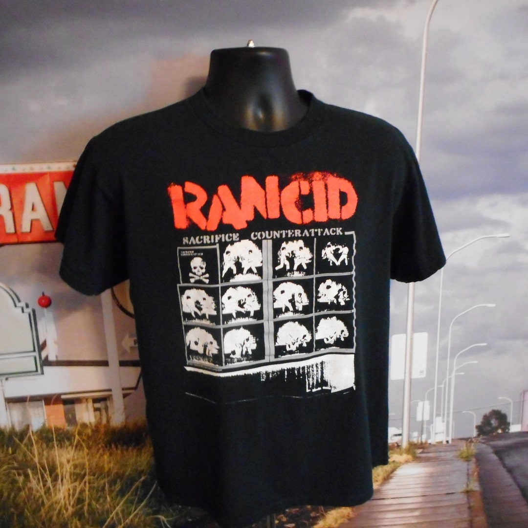 Vintage Rancid Tee Punk Rock Vintage Clothing T Shirts Unisex Mens