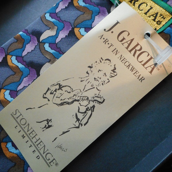 Rare J Garcia Ties - Etsy
