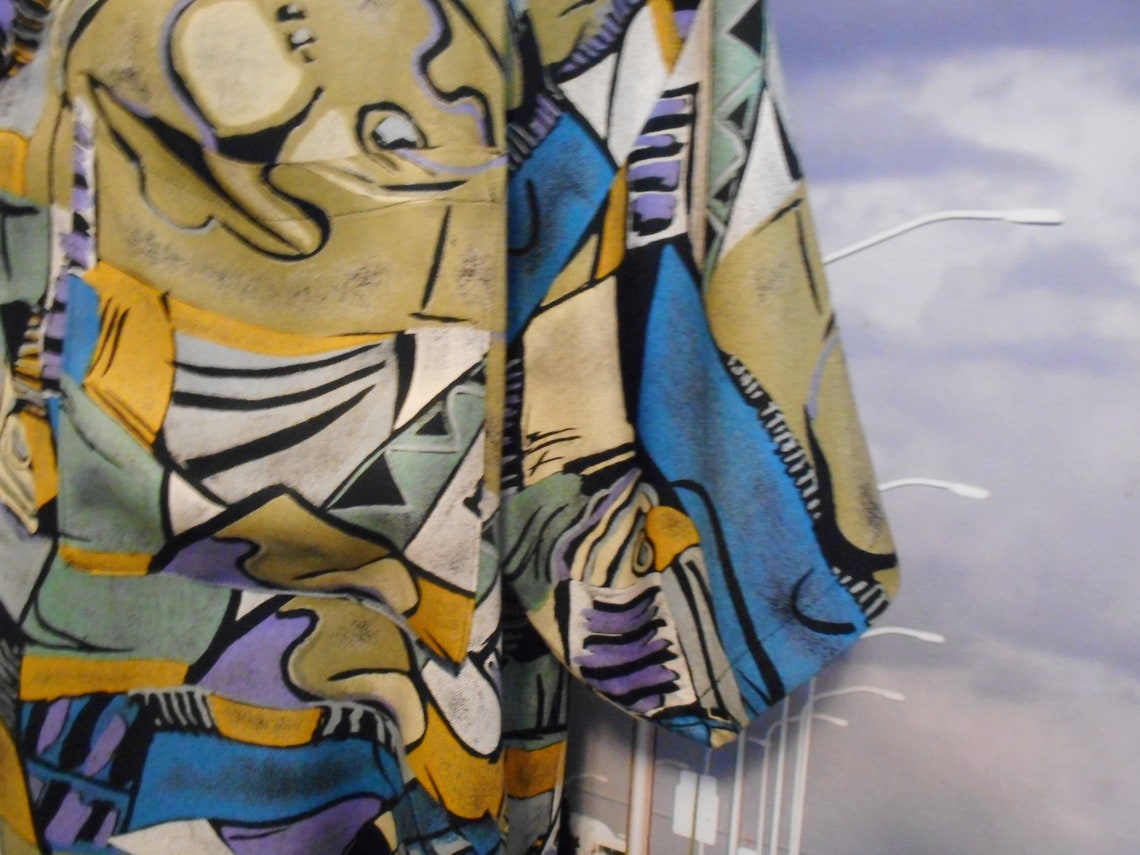 80's Men's Button-up Maxx FM Button-up Made in USA - Etsy