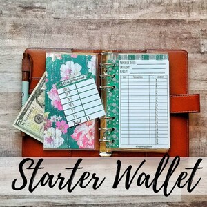 Cash Envelope System Wallet, A6 Binder, Laminated Cash Envelopes, Dave ...