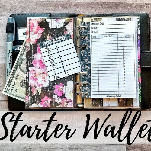 Cash Envelope System Money Binder Laminated Cash Envelopes - Etsy