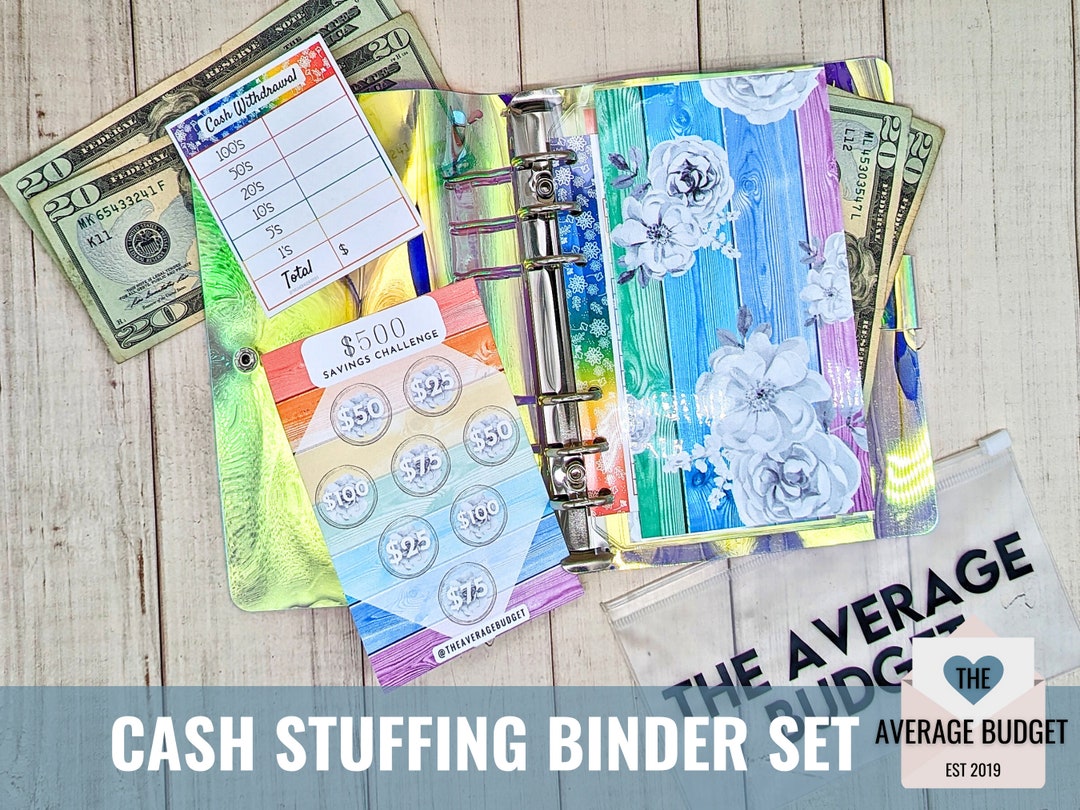 Cash Stuffing Budget Set, Savings Envelopes, Laminated Envelopes - Etsy