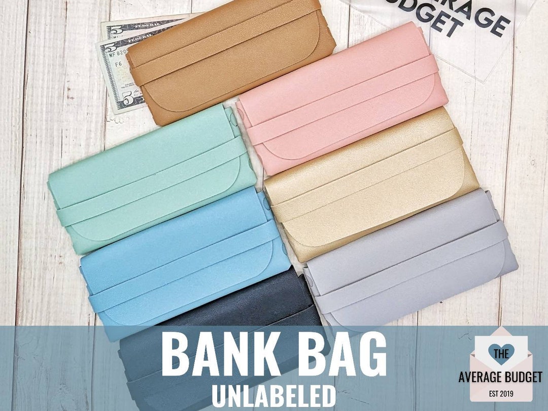 Money Bag, Bank Bag, Cash Envelopes, Clear Zipper Envelopes,budget ...