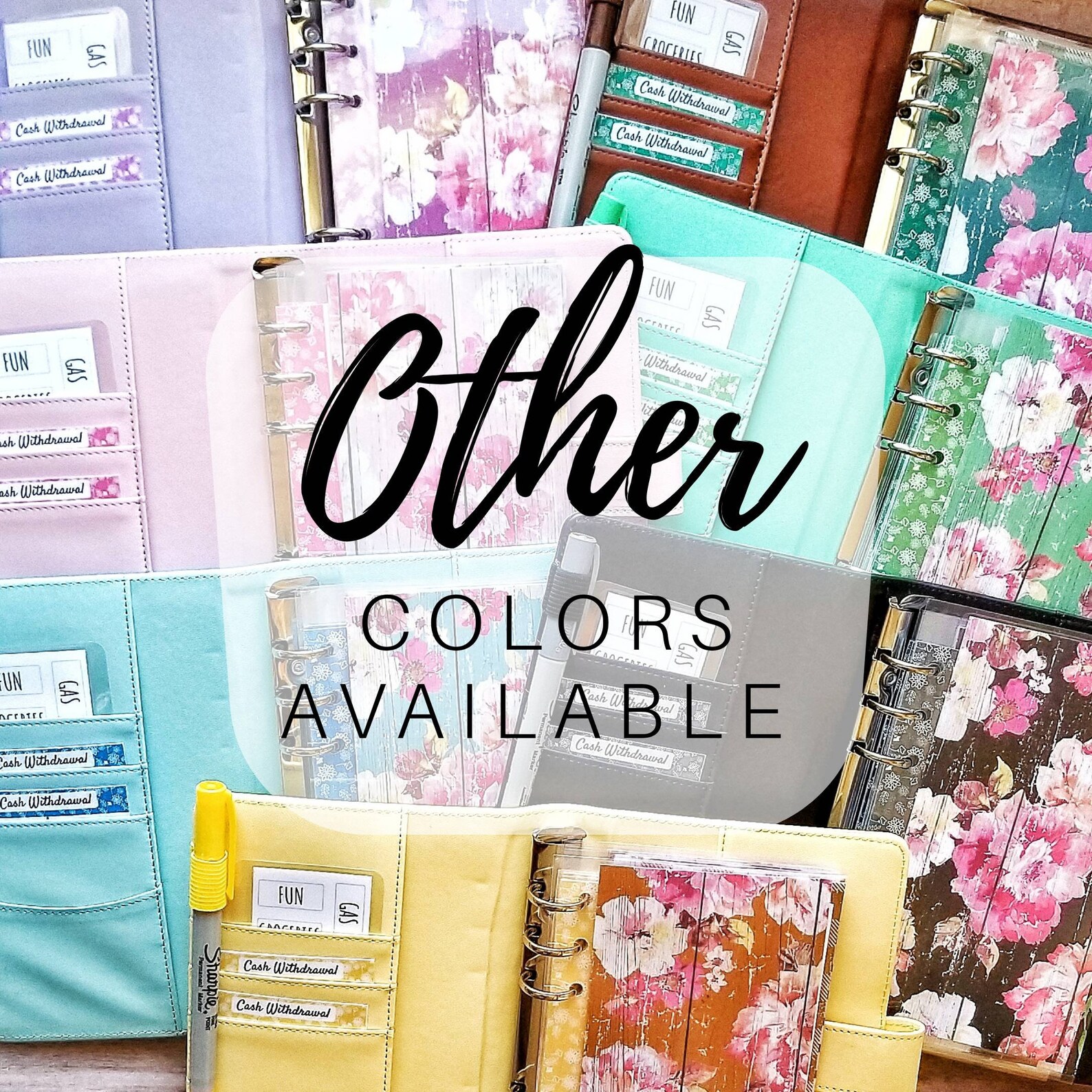 Cash Envelope System Money Binder Laminated Cash Envelopes - Etsy