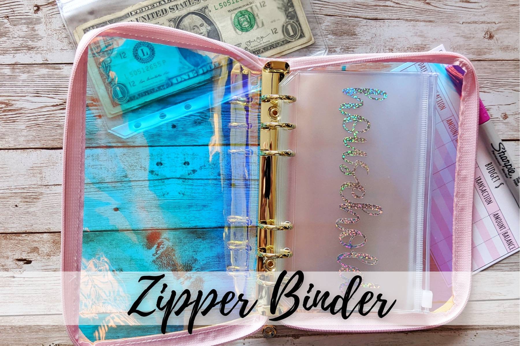 A6 Binder Cash Envelope System Dave Ramsey Method Budget Living Budget ...