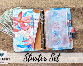 Cash Envelope System, A6 Binder, Clear Envelopes, Laminated Cash ...