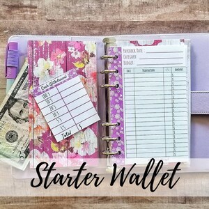 Budget Wallet, A6 Binder, Laminated Cash Envelopes, Dave Ramsey, Kate ...