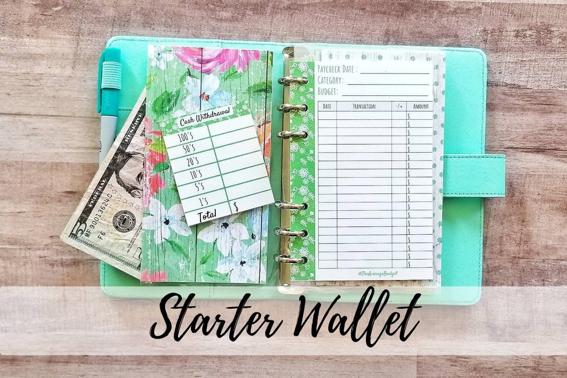 Cash Envelope System Money Binder Laminated Cash Envelopes - Etsy