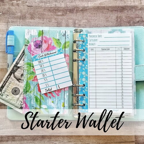 Cash Envelope System Money Binder Laminated Cash Envelopes - Etsy